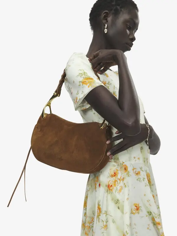 Alexander McQueen Wishbone Shoulder Bag