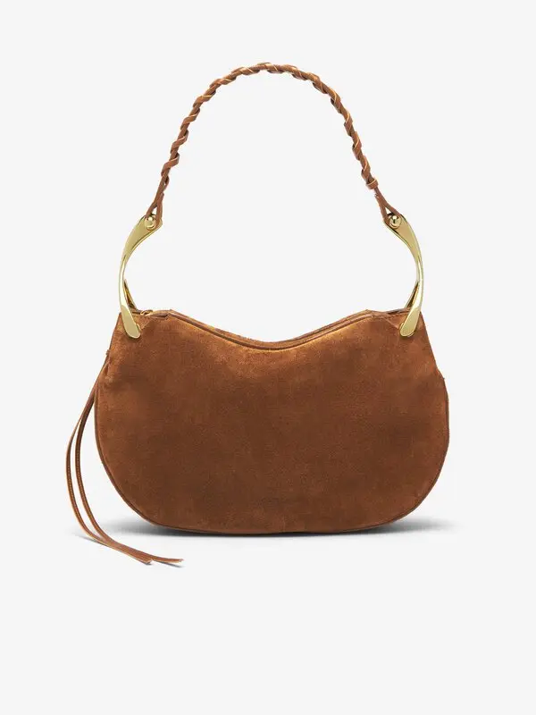 Alexander McQueen Wishbone Shoulder Bag - Brown