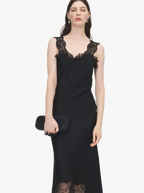 Alexander McQueen Long Knuckle Clutch