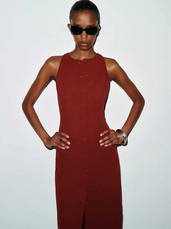 REFORMATION Agathe Dress