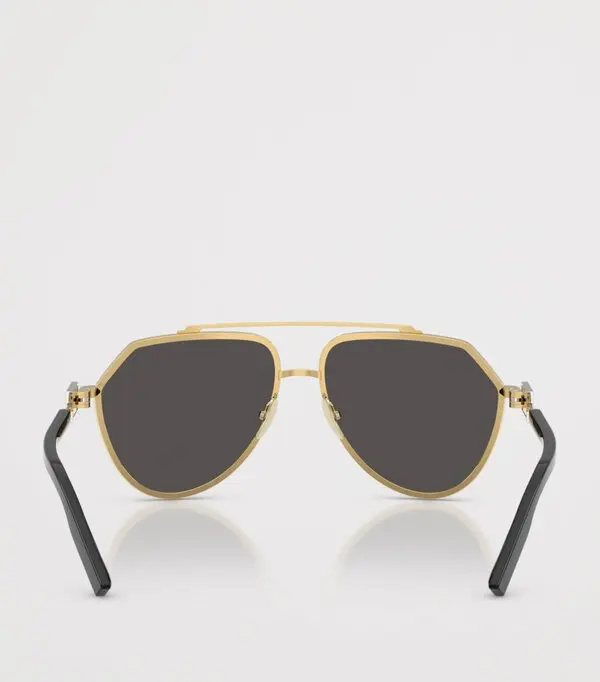 Dolce & Gabbana Metal Pilot Sunglasses
