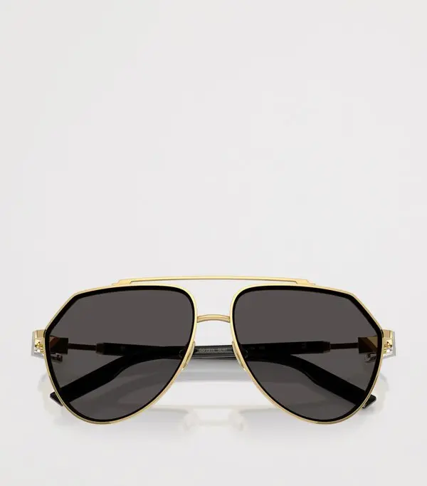 Dolce & Gabbana Metal Pilot Sunglasses