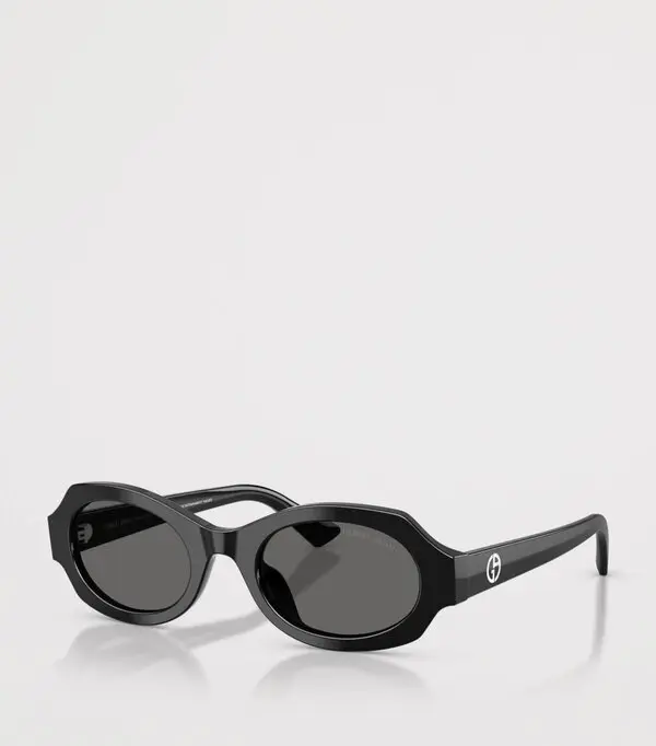 Giorgio Armani Oval Sunglasses