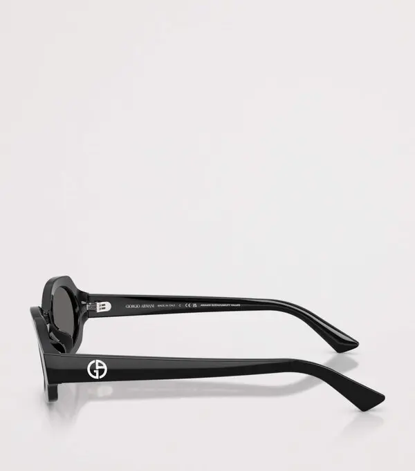 Giorgio Armani Oval Sunglasses