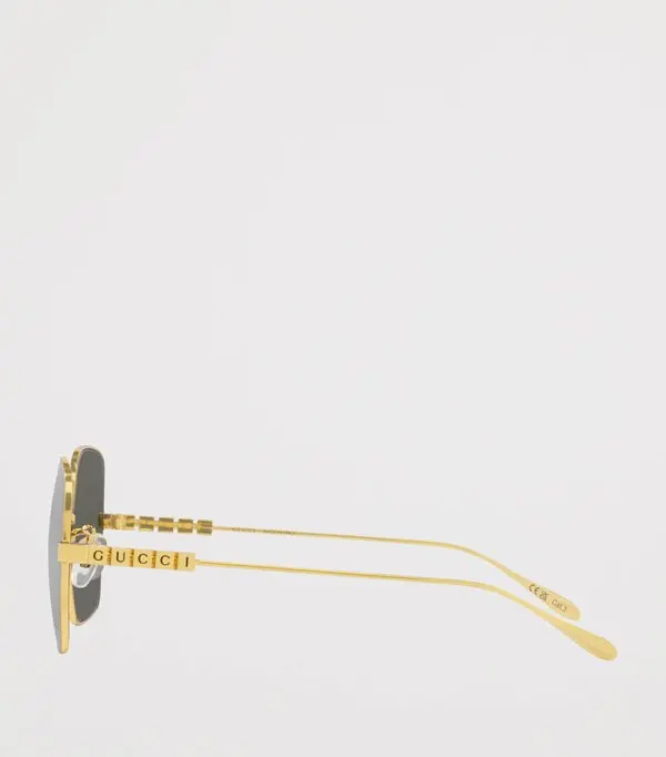 Gucci Metal Gg1434s Sunglasses