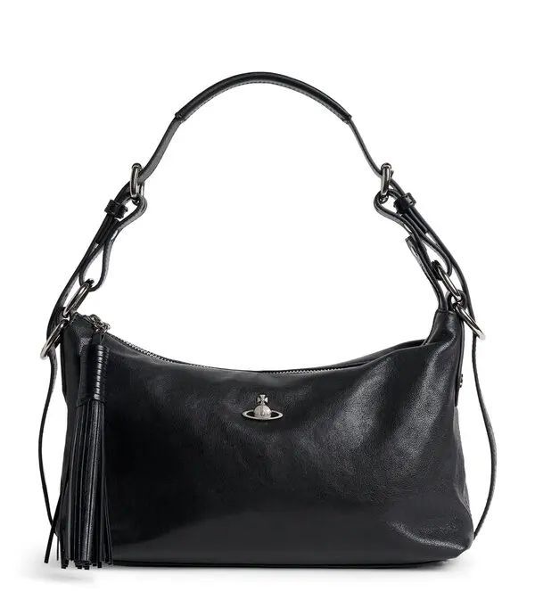 VIVIENNE WESTWOOD Leather Emma Shoulder Bag