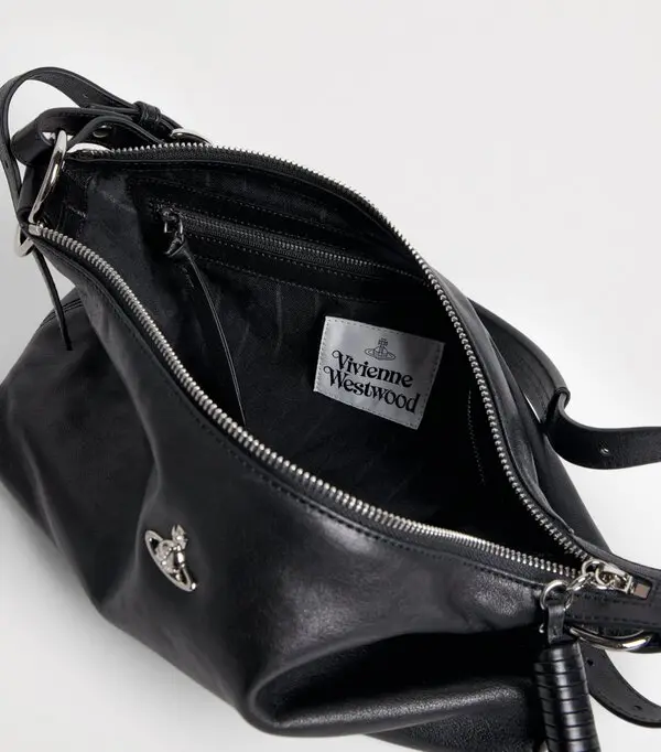VIVIENNE WESTWOOD Leather Emma Shoulder Bag