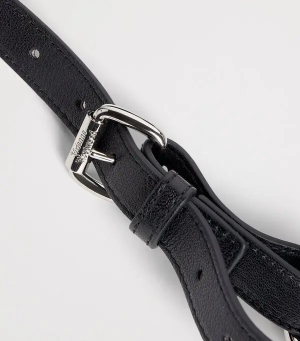 VIVIENNE WESTWOOD Leather Emma Shoulder Bag