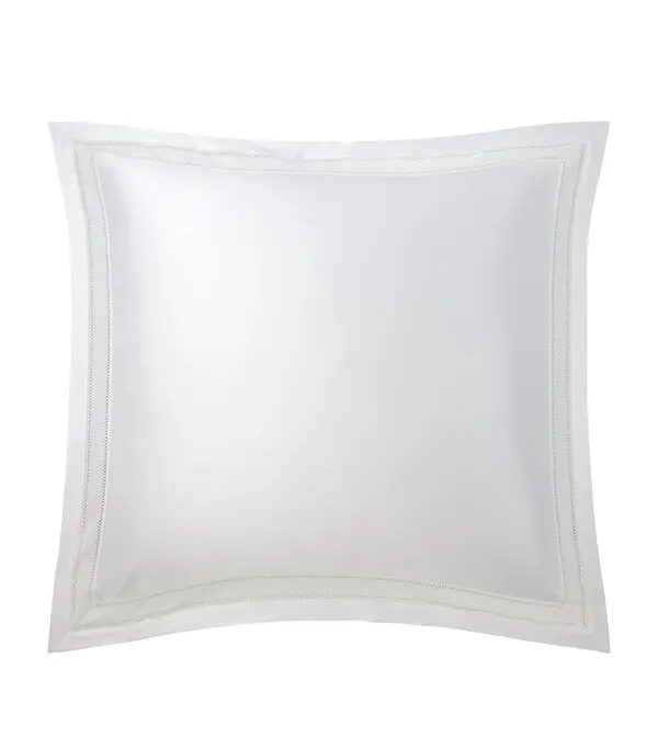 Ralph Lauren Cotton Sateen Alistair Square Oxford Pillowcase - White