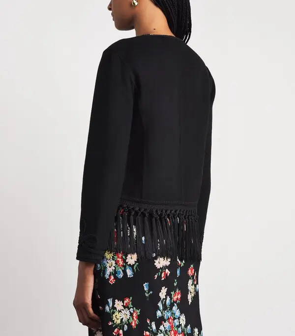 Rixo Inga Fringed Jacket