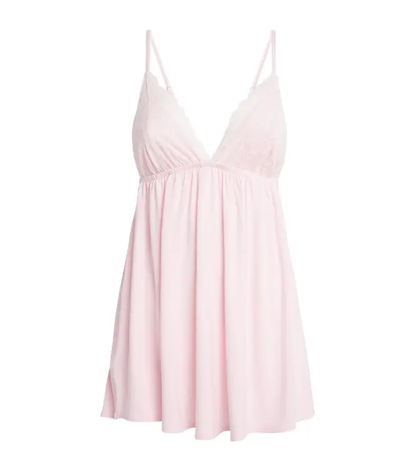 SKIMS Sleep Babydoll Nightdress - Pink