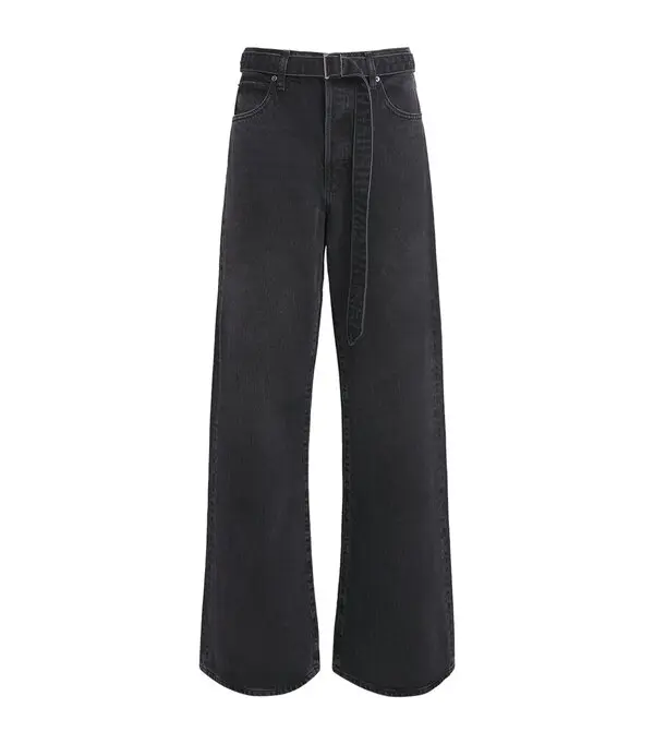FRAME Belted The Loose Jeans