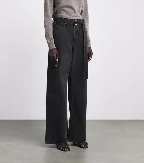 FRAME Belted The Loose Jeans