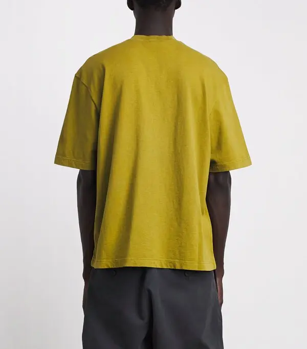 Stone Island Cotton Compass Logo T-shirt