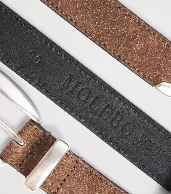 MOLEBO Suede Western Belt
