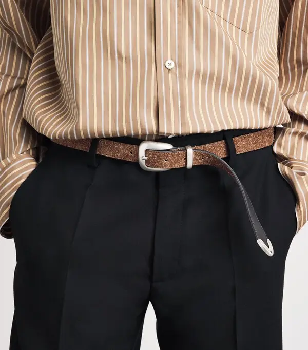 MOLEBO Suede Western Belt