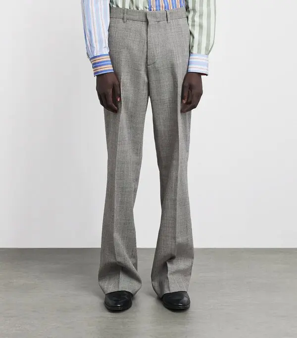 Amiri Houndstooth Bootcut Trousers