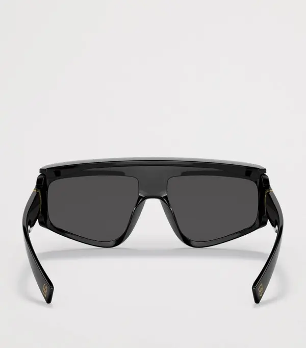 Dolce & Gabbana Nylon Rectangle Sunglasses