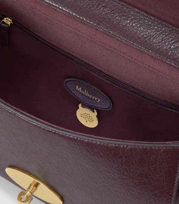 Mulberry Medium Lily Shoulder Bag - Burgundy