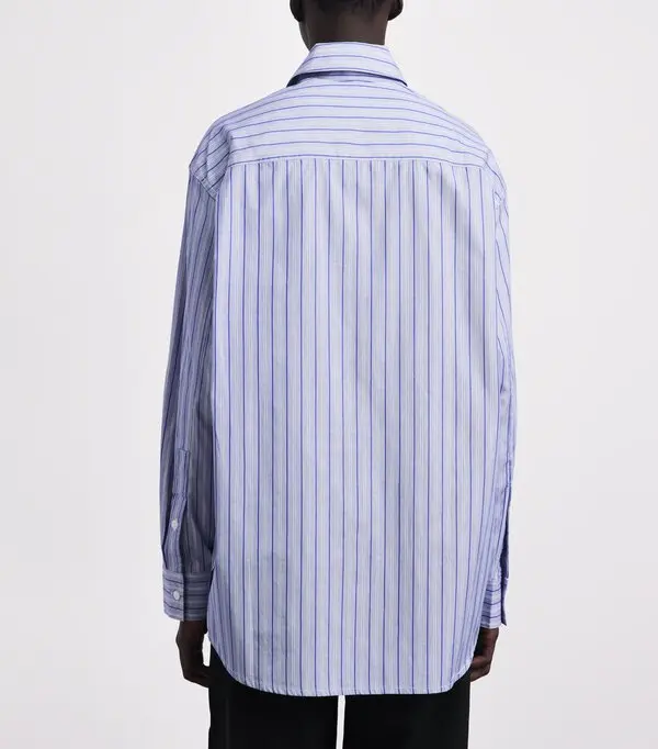 SONG FOR THE MUTE Cotton Pleated Shirt