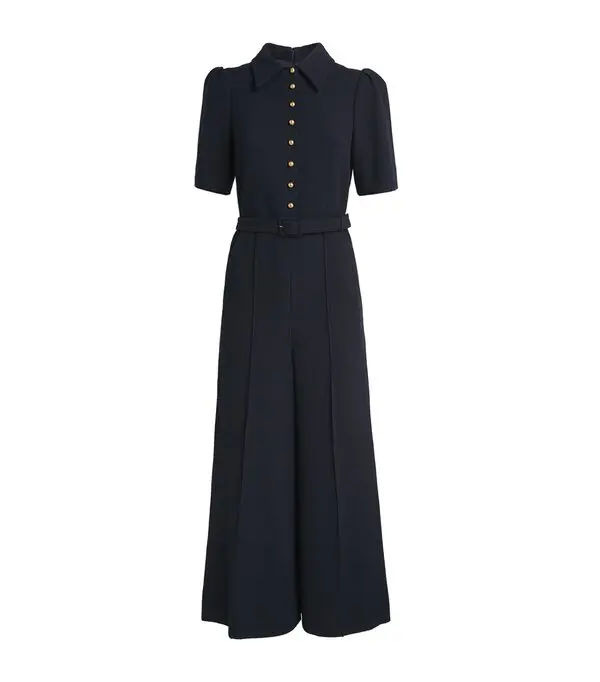 ME+EM Cropped Wide-leg Jumpsuit