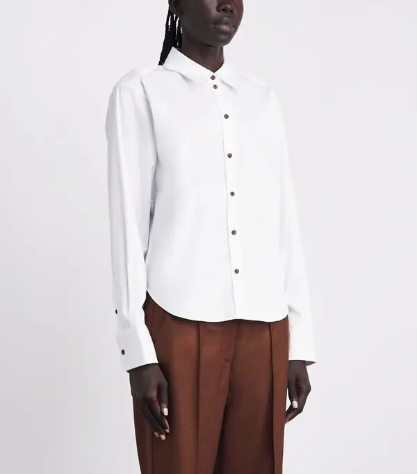 ME+EM Cotton-blend Perfectly Proportioned Shirt