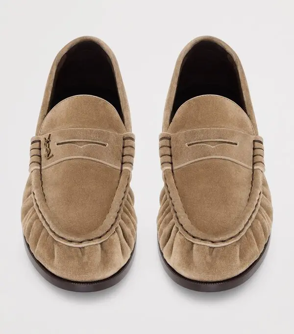 Saint Laurent Leather Le Loafers