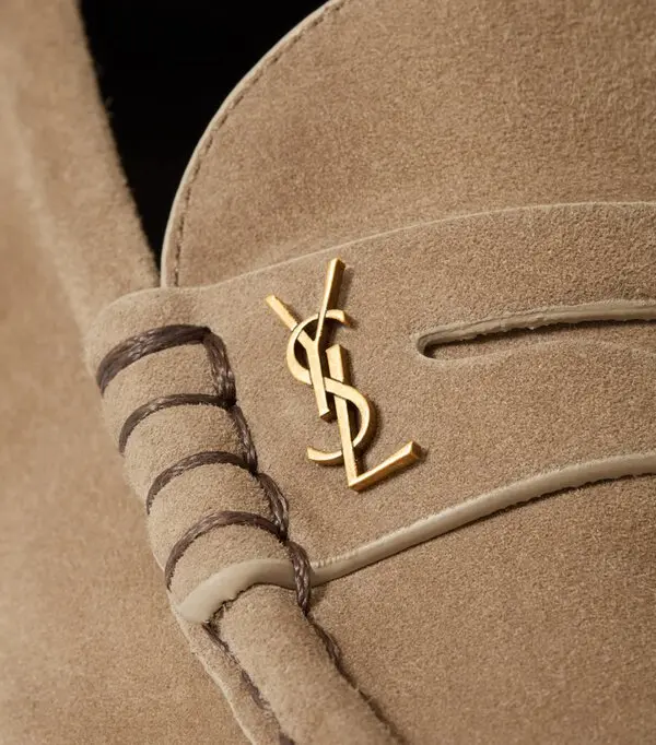 Saint Laurent Leather Le Loafers