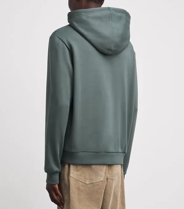 A.p.c. Cotton Rue Madame Logo Hoodie