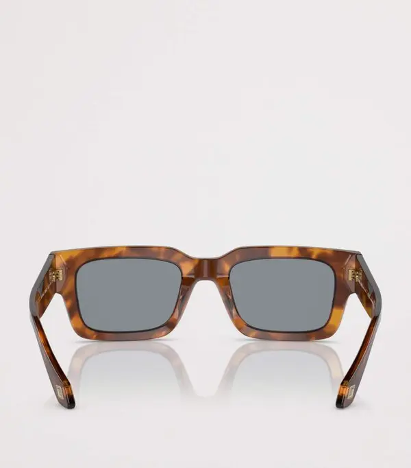 Giorgio Armani Acetate Rectangle Sunglasses