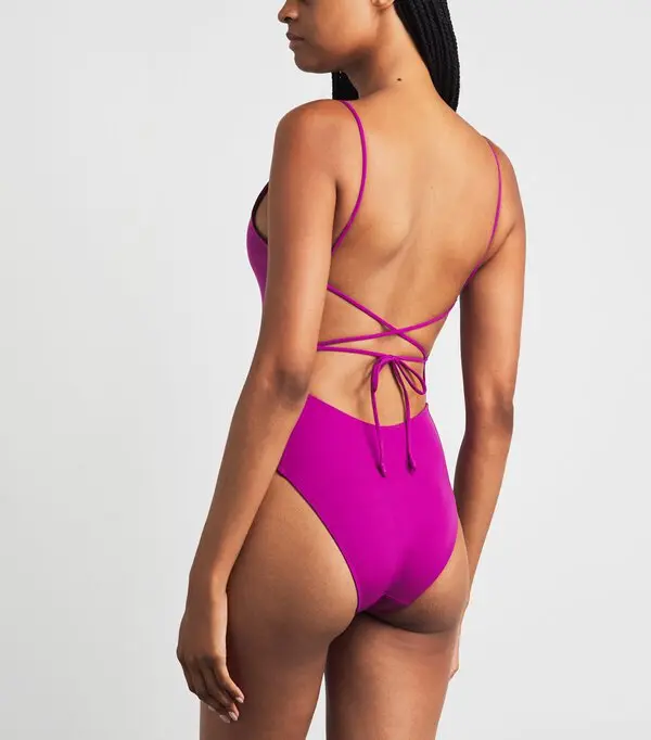 Ulla Johnson V-neck Alba Swimsuit
