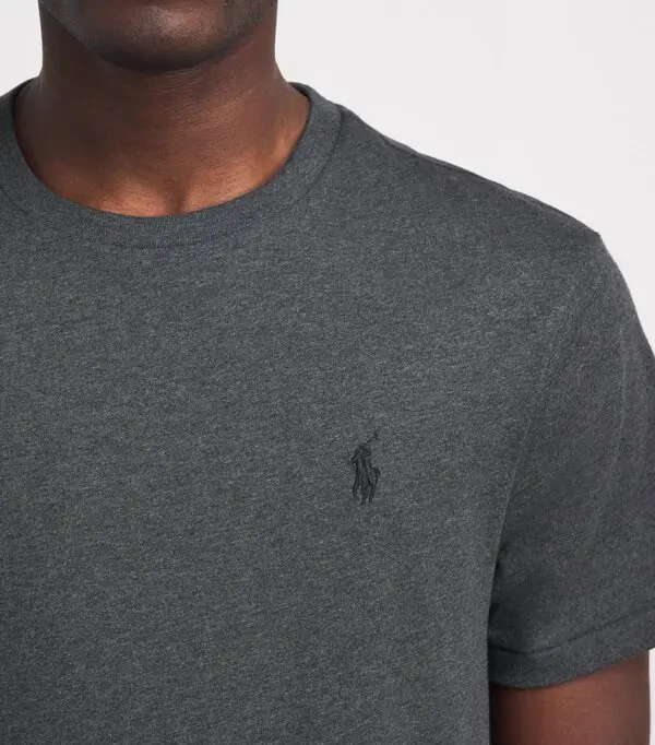 Polo Ralph Lauren Cotton Custom Slim-fit T-shirt - Grey