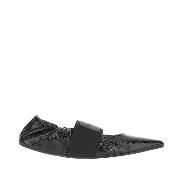 Givenchy Naplack Leather 'crush' Ballet Flats
