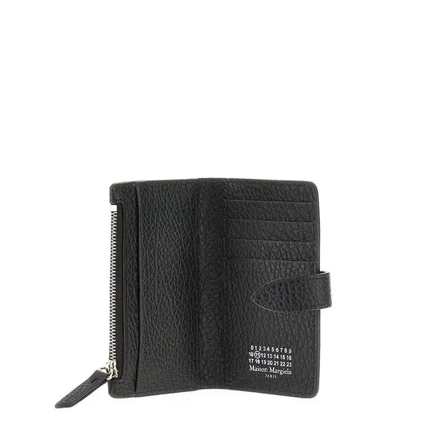 MAISON MARGIELA Grain Leather Bi-fold Cardholder