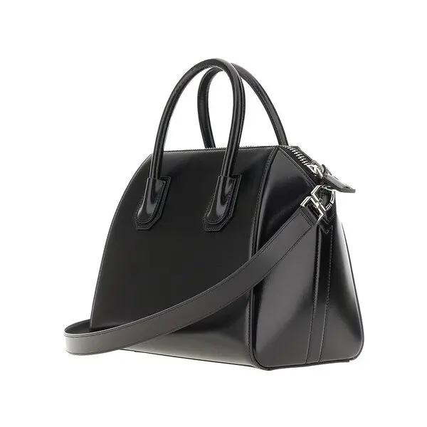 Givenchy Leather Small 'antigona' Bag - Black