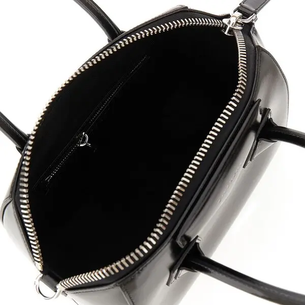 Givenchy Leather Small 'antigona' Bag - Black