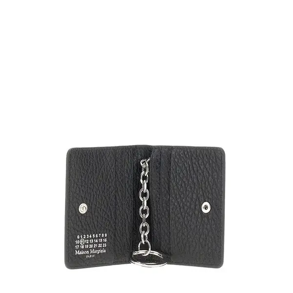 MAISON MARGIELA Leather Cardholder With Key-ring