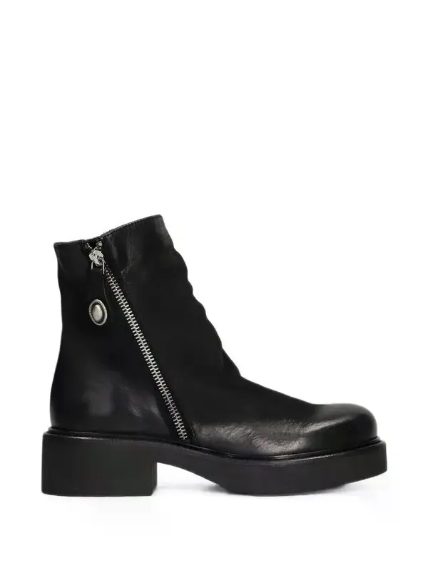 METISSE Side-zip Chunky-sole Boots