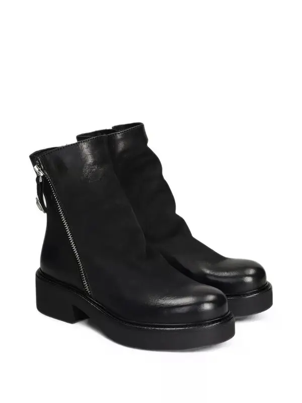 METISSE Side-zip Chunky-sole Boots