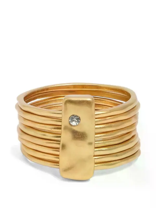 Bimba Y Lola Engraved-logo Ring