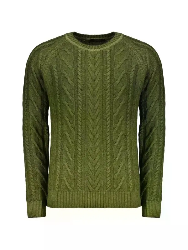 MOORER Cable-knit Cashmere Sweater