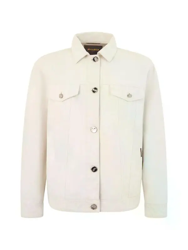 MOORER Ardea Button-up Denim Jacket