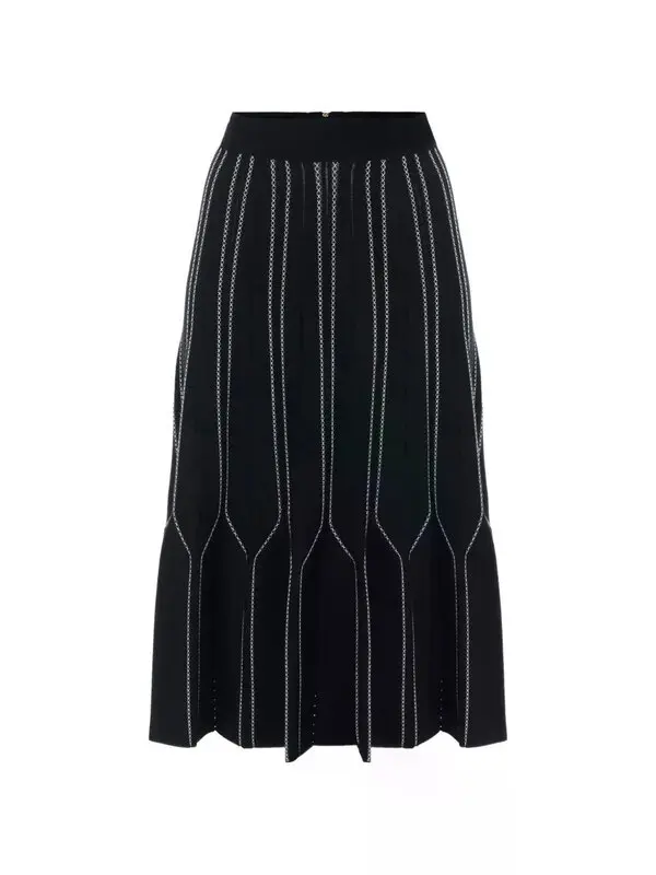 Elisabetta Franchi Origami Knit Skirt
