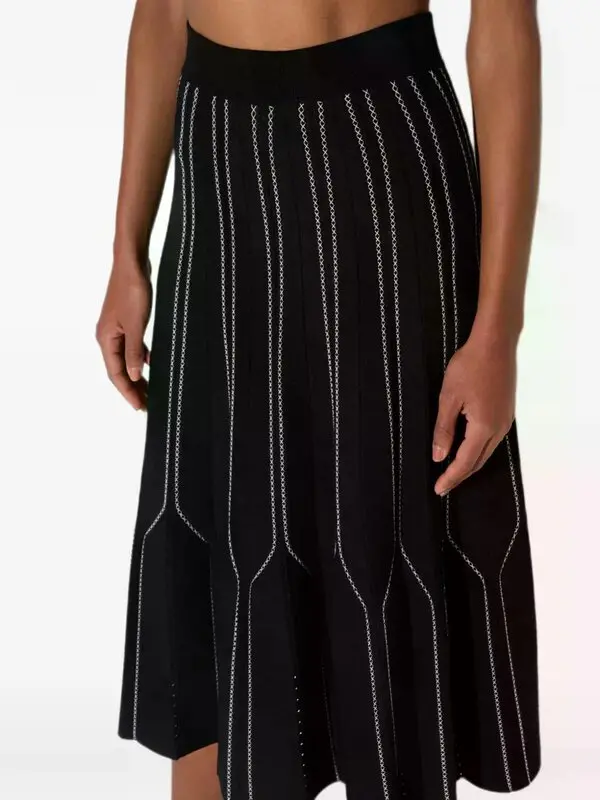 Elisabetta Franchi Origami Knit Skirt