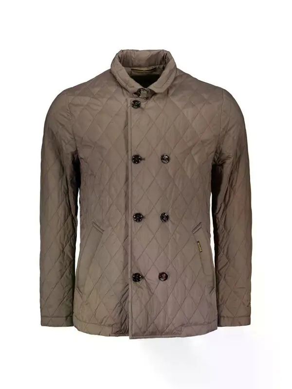 MOORER Quilted Double-breasted Jacket