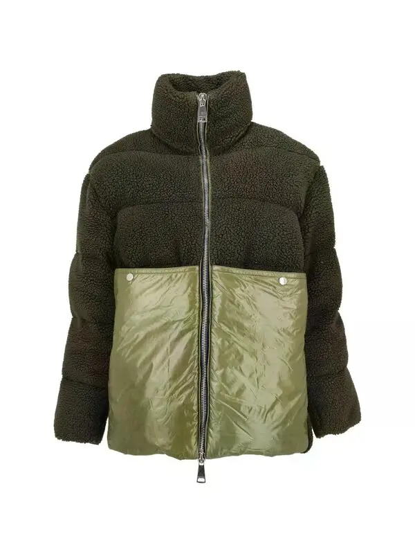 Khrisjoy Fleece-texture Padded Jacket