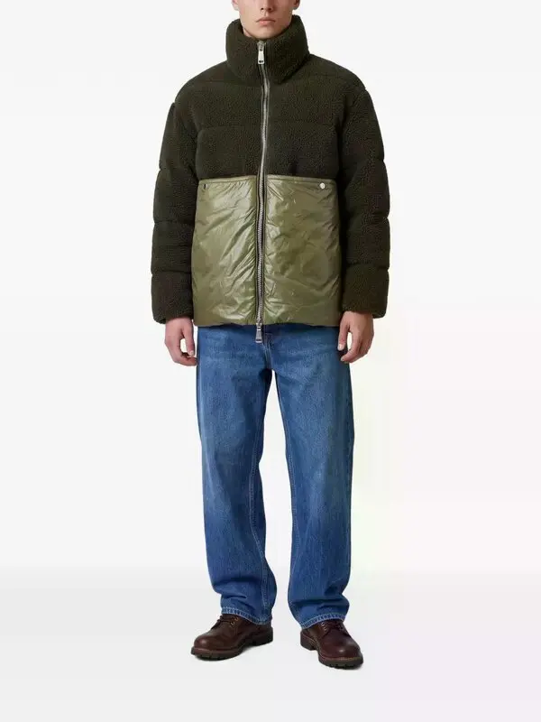 Khrisjoy Fleece-texture Padded Jacket