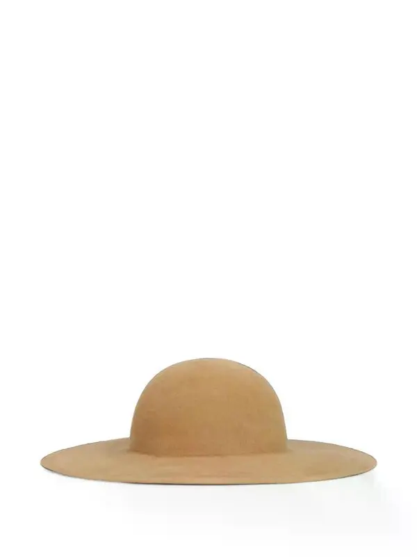 Alberta Ferretti Wide Brim Hat - Neutrals