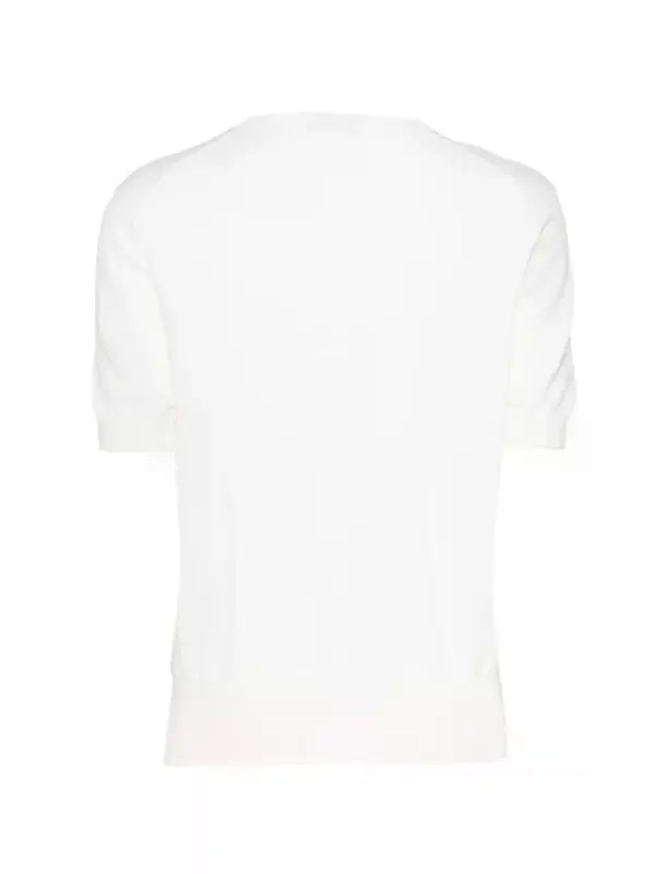 TOM FORD Fine Knit Crew Neck Short Sleeve T-shirt
