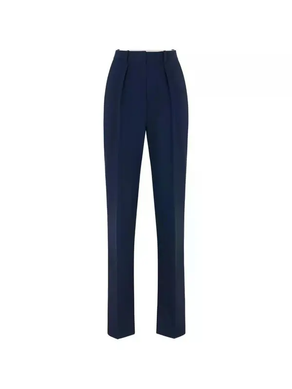 Elisabetta Franchi Lightweight Crêpe Fabric Trousers